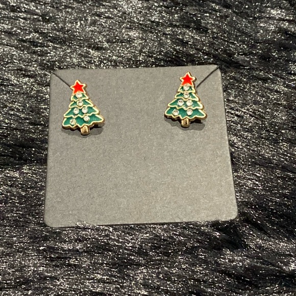 Jewelry | Christmas Tree Stud Earrings | Poshmark